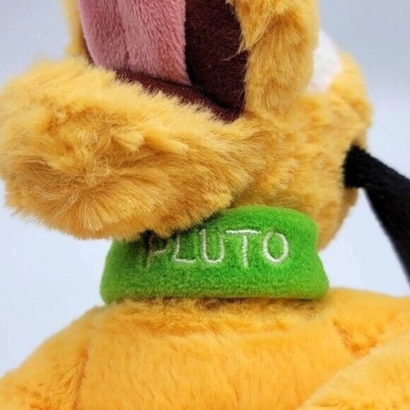 Disney | Toys | Disney Parks Authentic Pluto Plush Laying Down Green ...